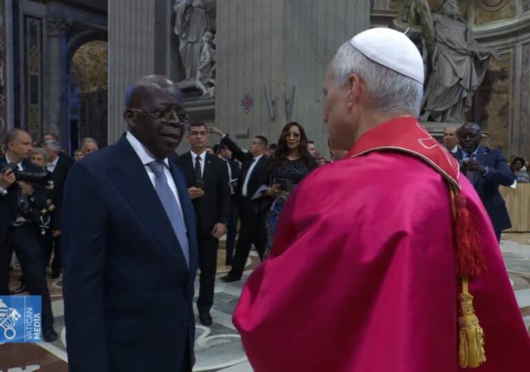Tinubu, others meet Pope Leo XIV at inauguration mass in Rome – Nigerian Observer