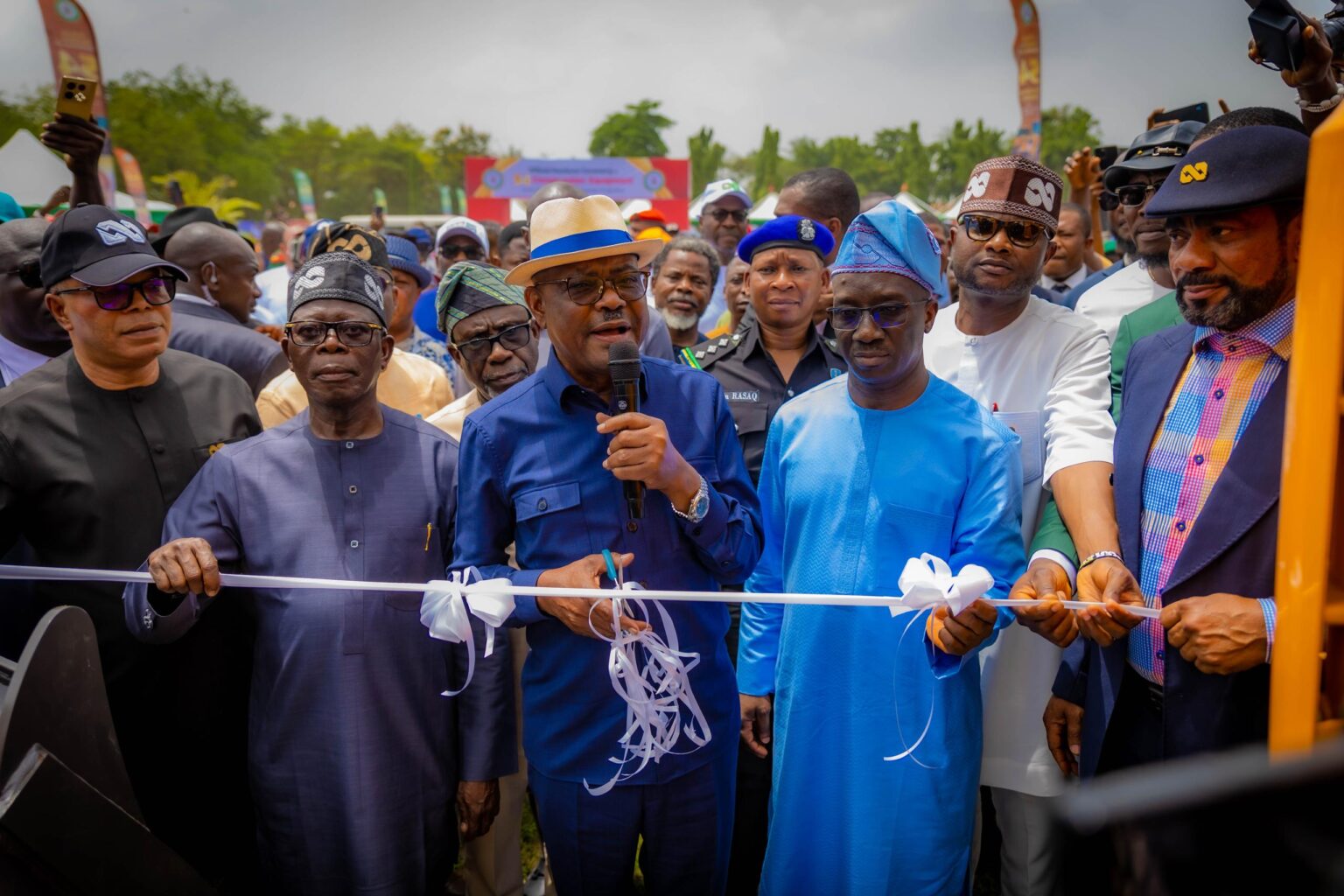 Wike commissions 54 construction equipment for Edo LGAs, hails Gov ...