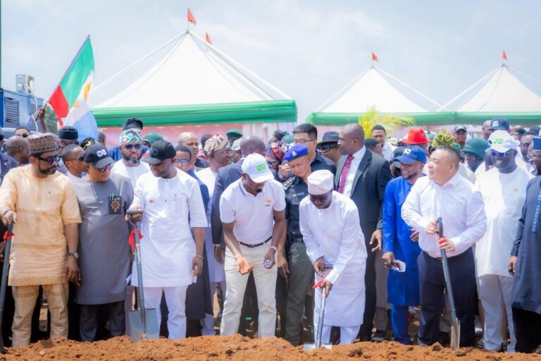 Okpebholo breaks ground on mega power, LNG project, promises jobs ...