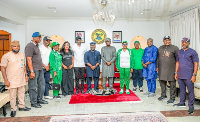 ‎NSC DG Olopade Leads NIG Delegation to Sanwo-Olu as Lagos Inaugurates ...